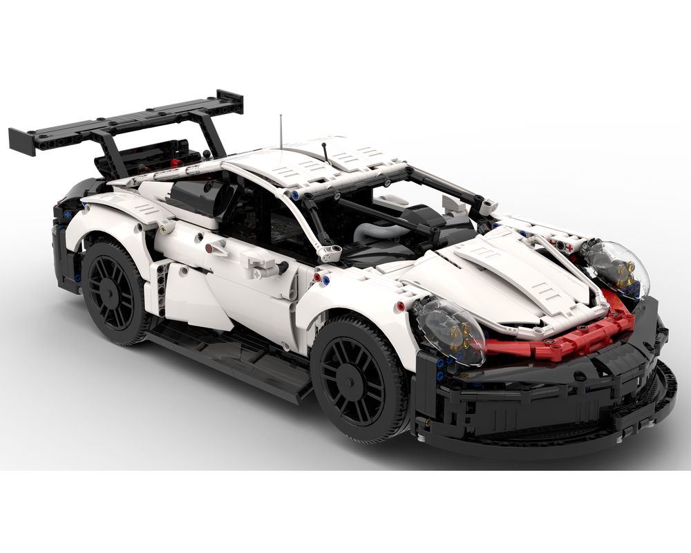Lego Moc Porsche 911 Rsr Mod By Lego Technic World Rebrickable