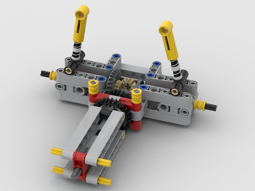 LEGO MOC rigid axle by guardianu | Rebrickable - Build with LEGO