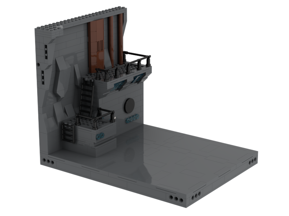 Lego Moc Batcave Side Area And Gadgets Btas The Animated Series By