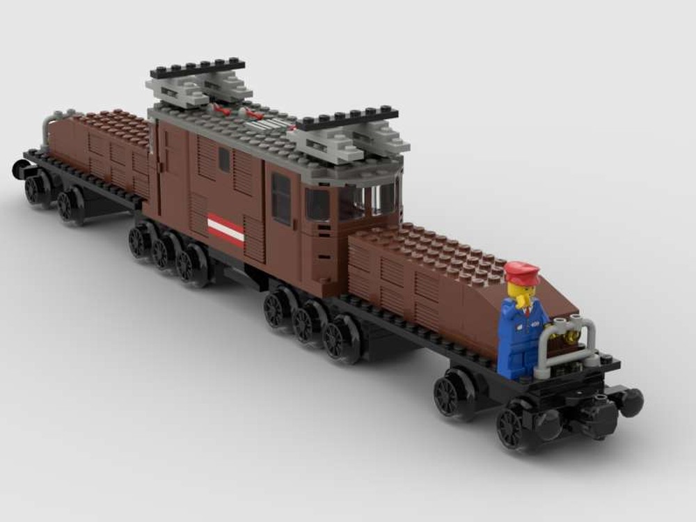 LEGO MOC never released 12V Crocodile by Klemmie | Rebrickable - Build ...