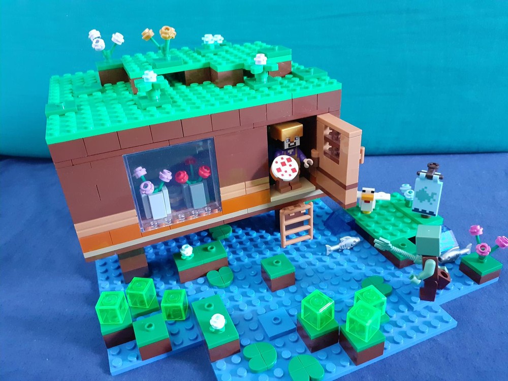LEGO MOC Swamp House by BlackbirdB51 | Rebrickable - Build with LEGO