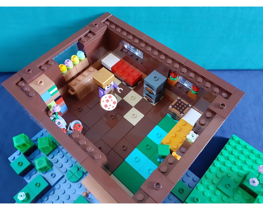 Lego Moc Swamp House By Blackbirdb51 Rebrickable Build With Lego