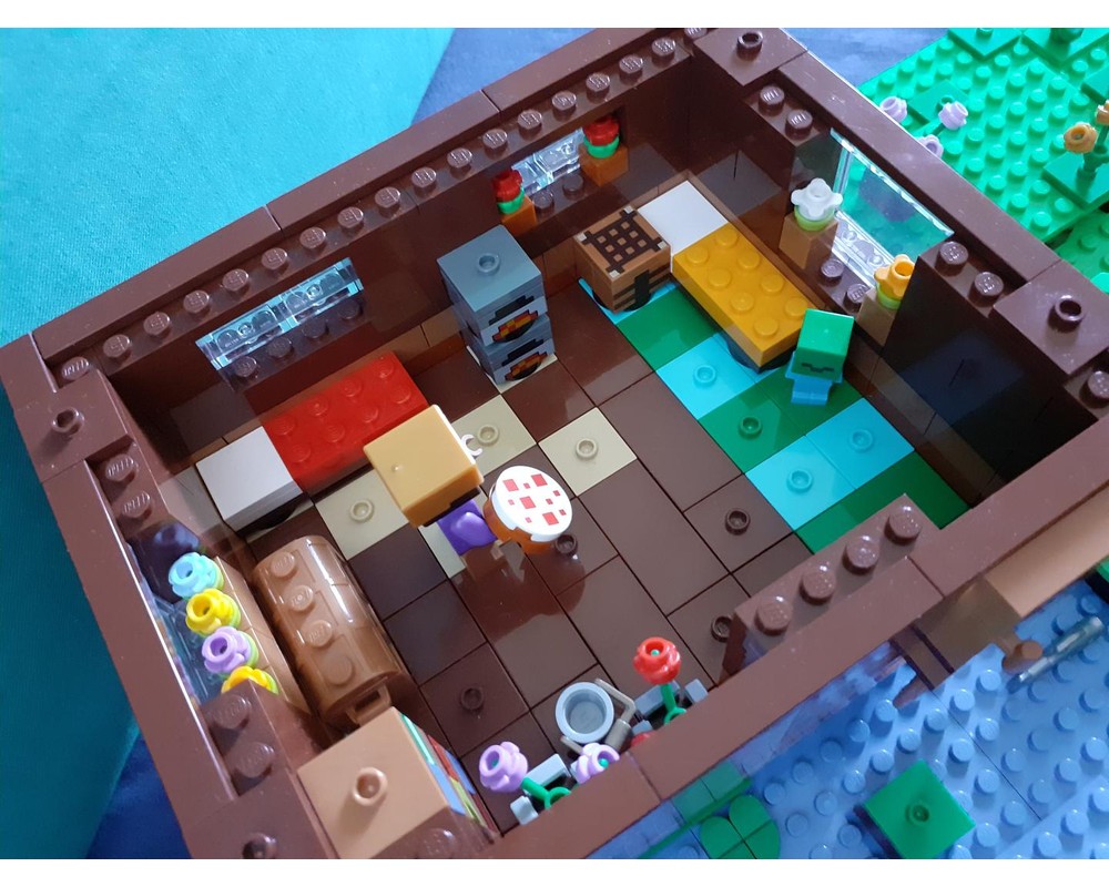 Lego Moc Swamp House By Blackbirdb51 Rebrickable Build With Lego