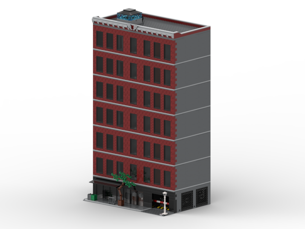 LEGO MOC Modular Apartment Buidling by jameshigson0512 | Rebrickable ...