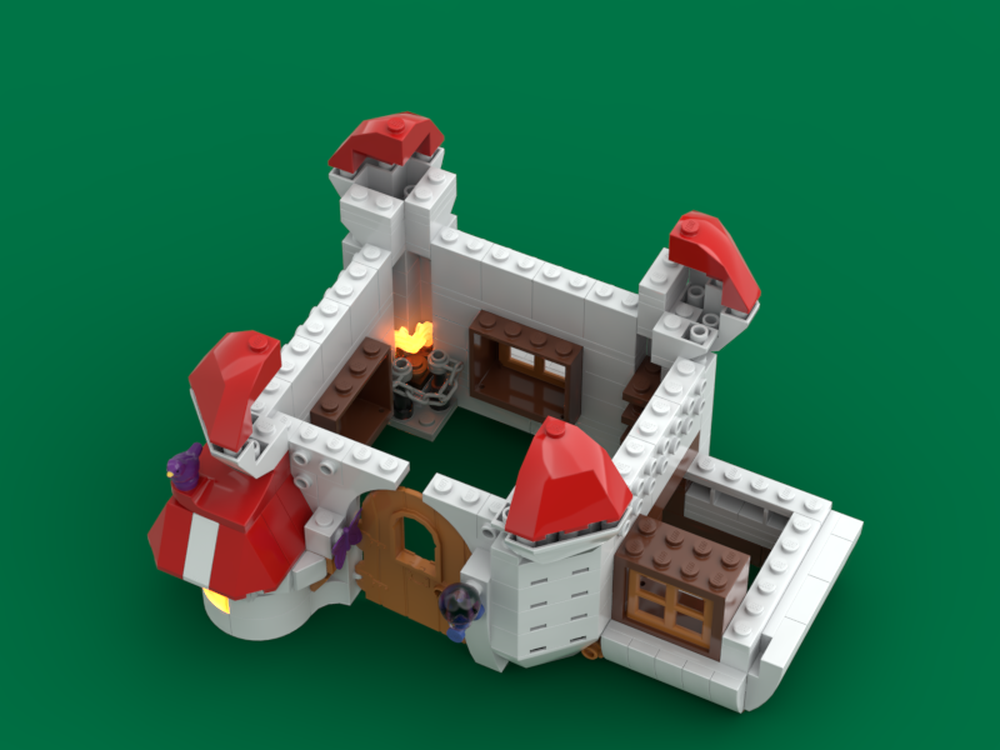 LEGO MOC-122717 Gnome Mushroom house by Lego Missy | Rebrickable ...