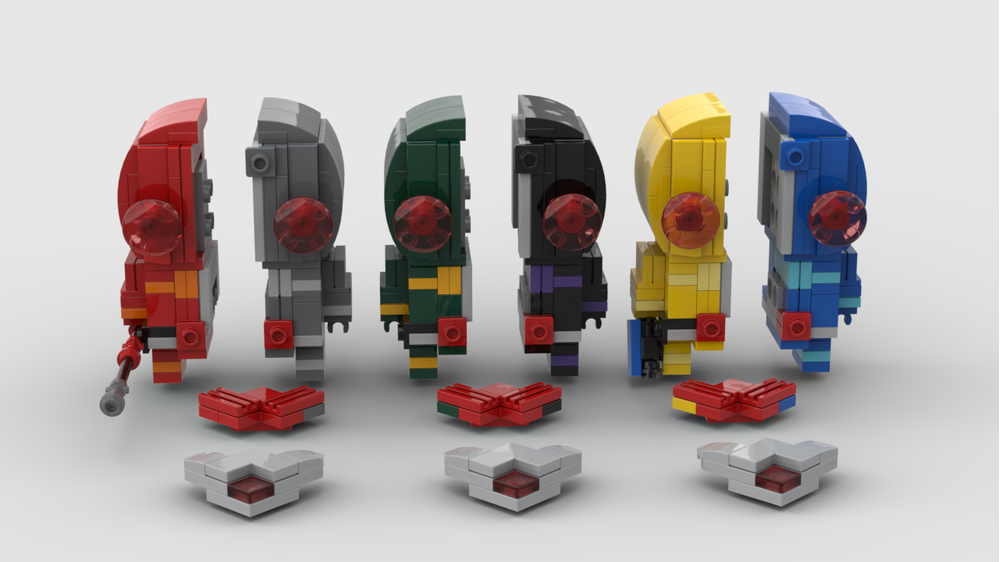 LEGO MOC Kamen Rider W by M100832H | Rebrickable - Build with LEGO