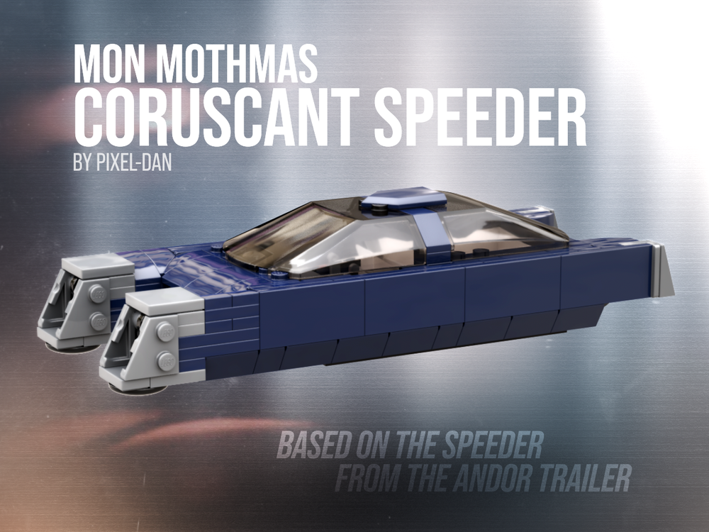 LEGO MOC PiXEL-DANs CORUSCANT SPEEDER by PiXEL-DAN | Rebrickable ...