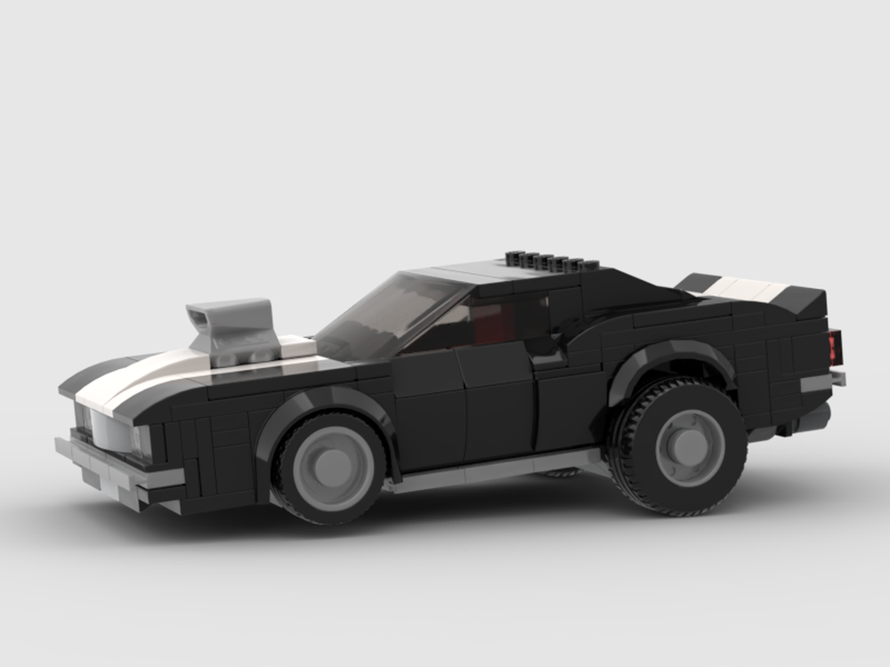 LEGO MOC 1969 Camaro Z28 (from Set #75874) - 8-wide version by stixman6 ...