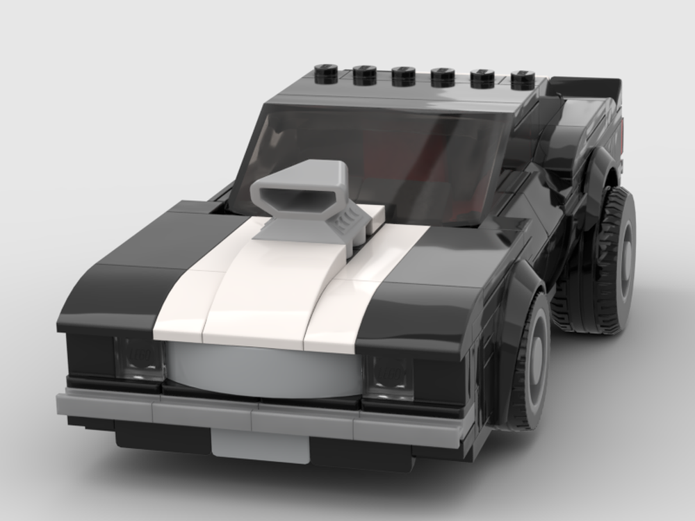 LEGO MOC 1969 Camaro Z28 (from Set #75874) - 8-wide version by stixman6 ...