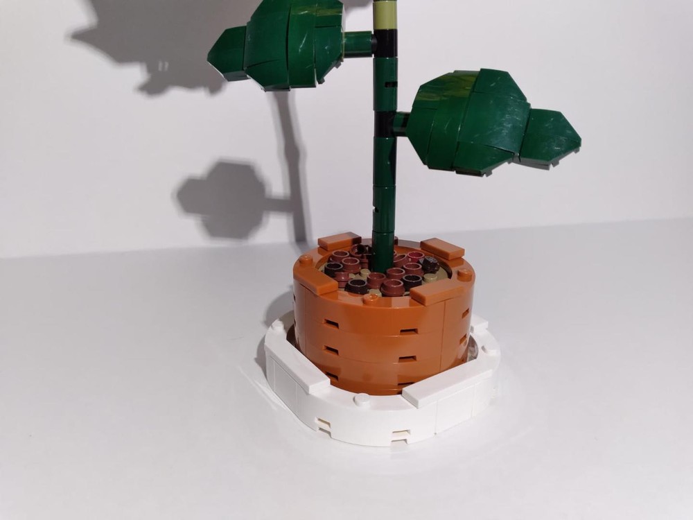 Lego Moc Sunflower By Thedeltabuilder Rebrickable Build With Lego