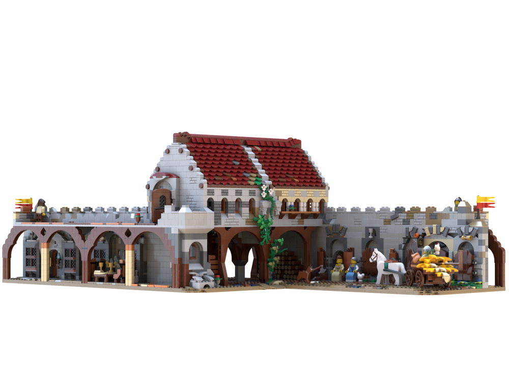 Lego Moc Door And Roof By Cvi Rebrickable Build With Lego