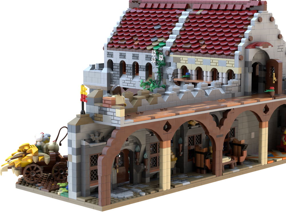Lego Moc Door And Roof By Cvi Rebrickable Build With Lego
