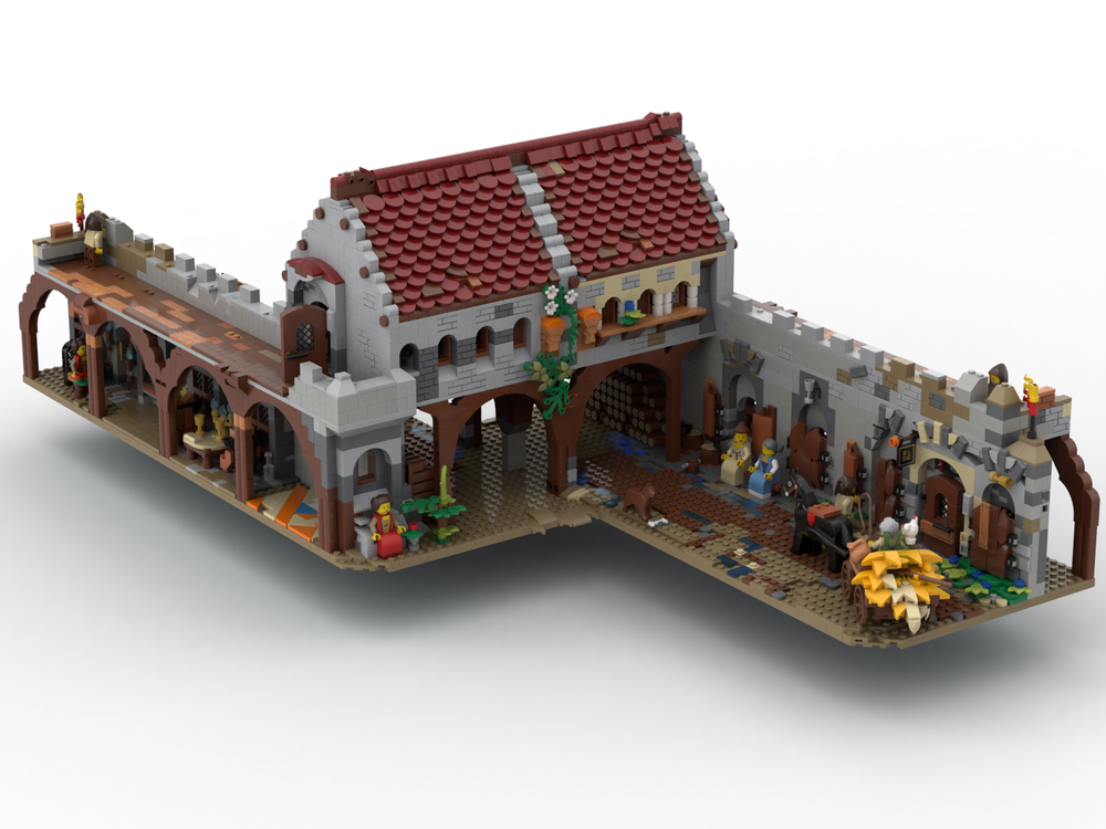 Lego Moc Door And Roof By Cvi Rebrickable Build With Lego
