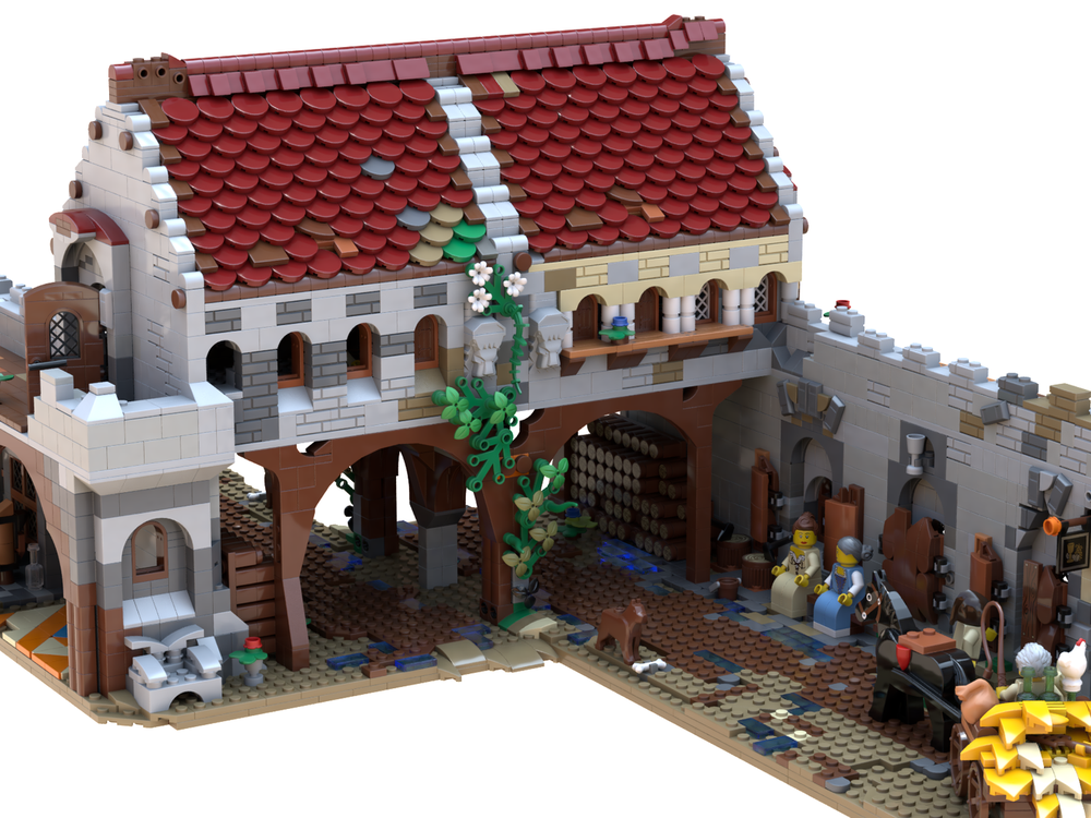 Lego Moc Door And Roof By Cvi Rebrickable Build With Lego