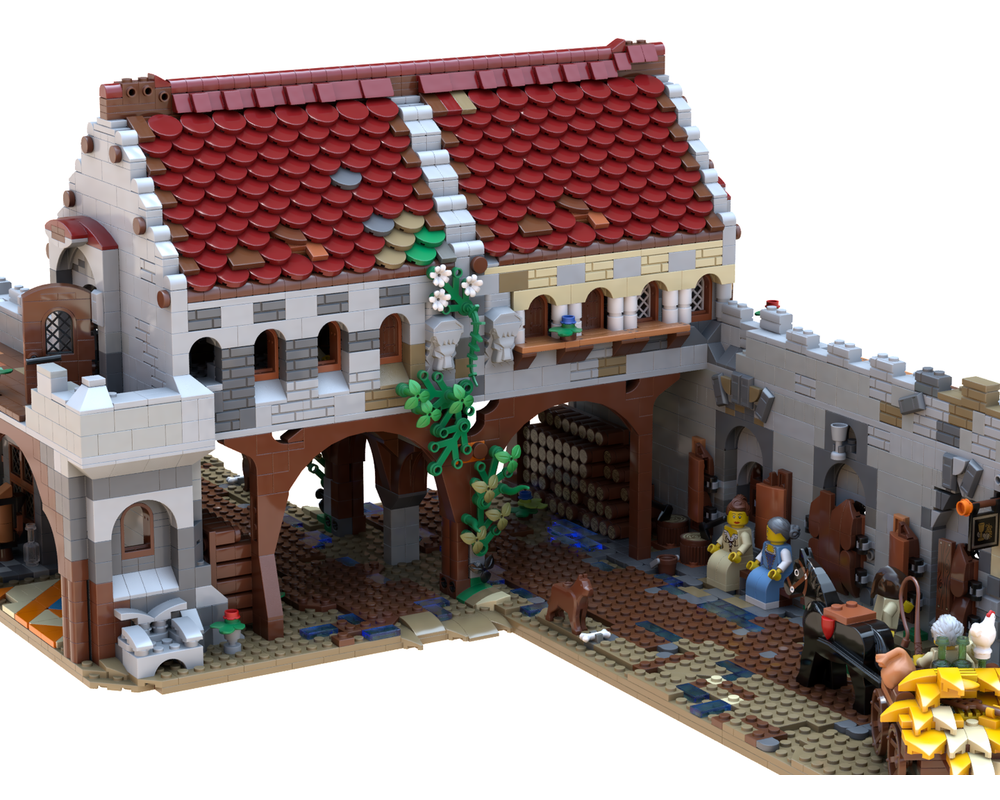 LEGO MOC Door and Roof by cvi | Rebrickable - Build with LEGO