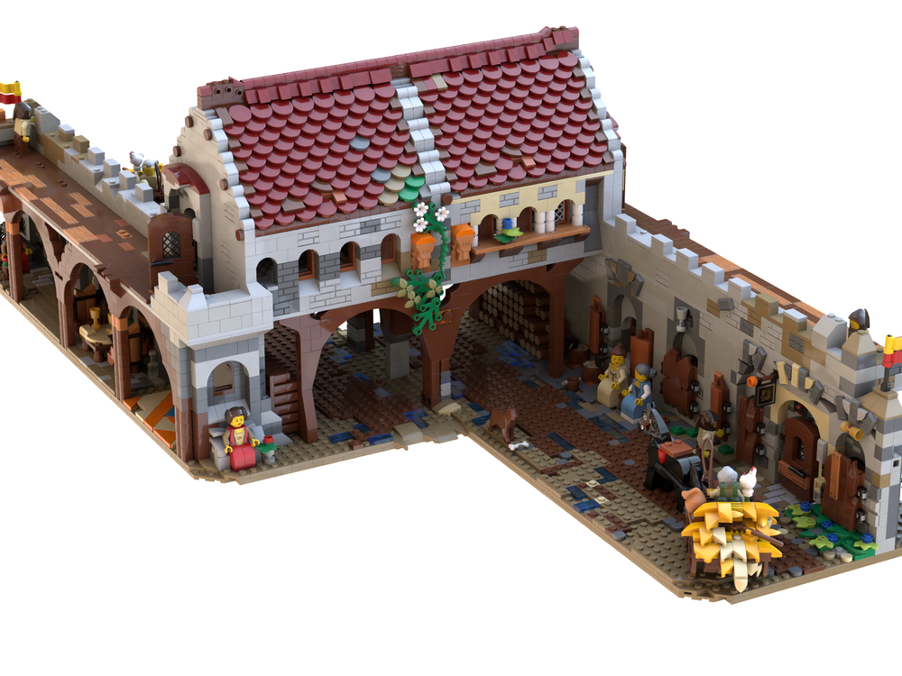 Lego Moc Door And Roof By Cvi Rebrickable Build With Lego