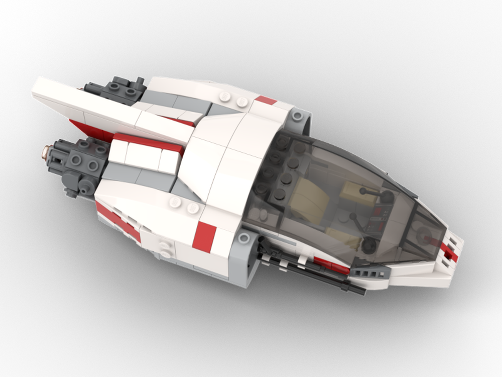 LEGO MOC-122739 Interceptor by MarkRS14 | Rebrickable - Build with LEGO