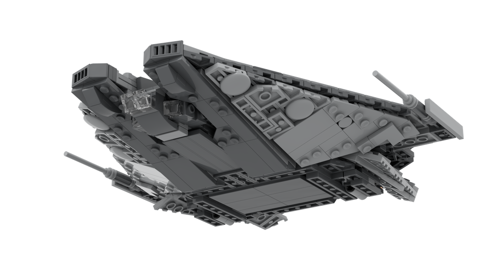 LEGO MOC Krait Mk 2 (1:300 scale) by Qwinter | Rebrickable - Build with ...