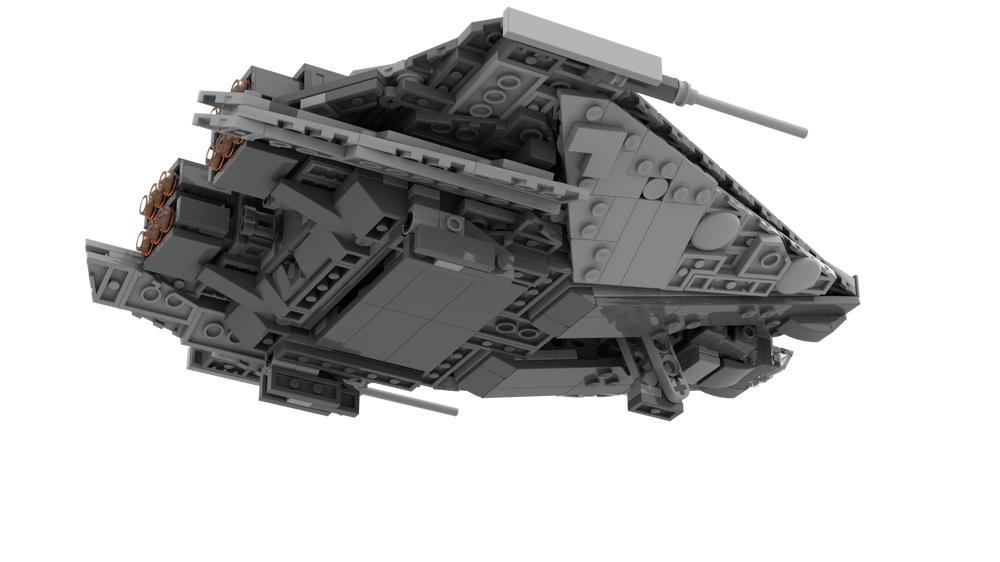 LEGO MOC Krait Mk 2 (1:300 scale) by Qwinter | Rebrickable - Build with ...