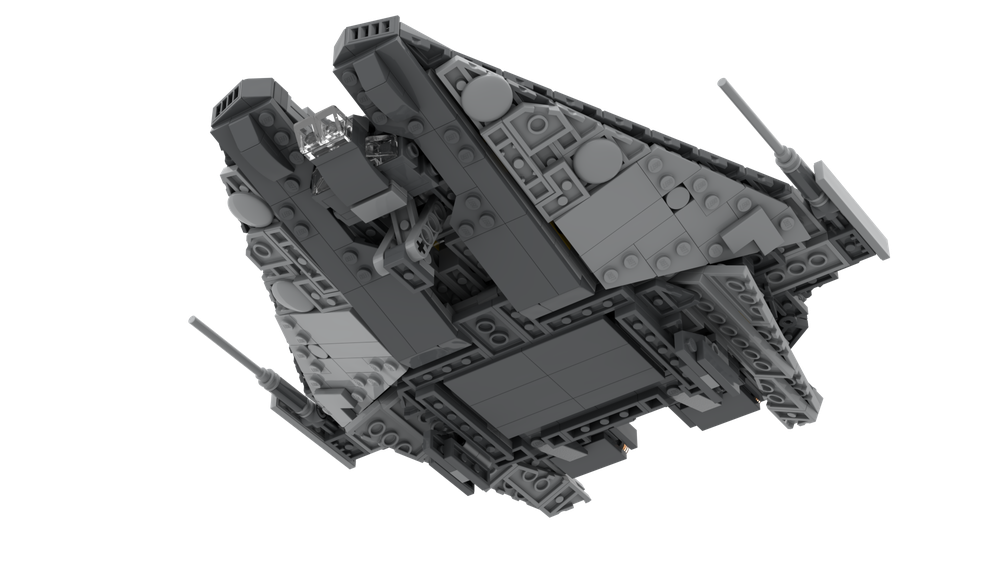 LEGO MOC Krait Mk 2 (1:300 scale) by Qwinter | Rebrickable - Build with ...
