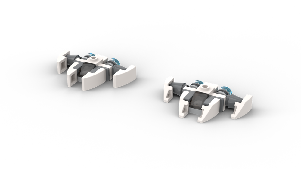 Lego Moc Ship Launched Fighters 1300 Scale By Qwinter Rebrickable