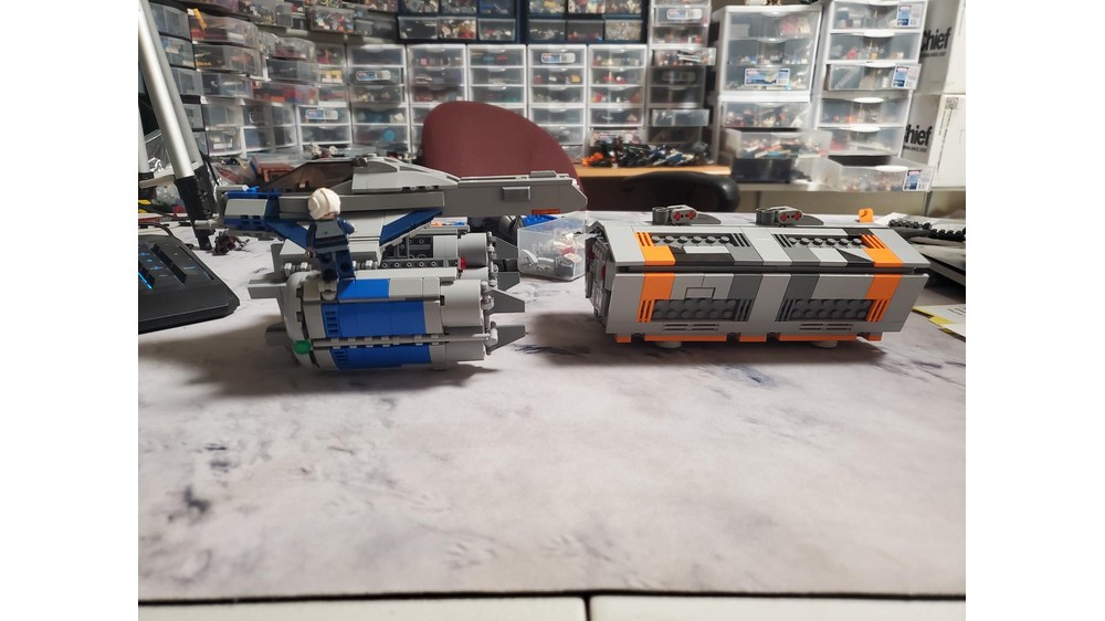 LEGO MOC-122743 BAAD/a and HT-33 compatible Drop Pod by Tj_the ...