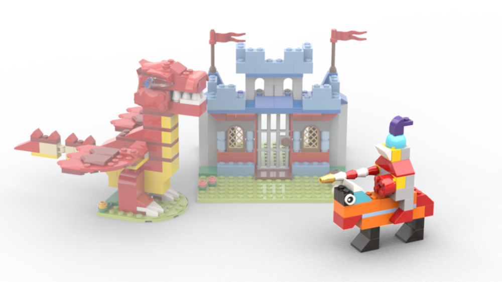 LEGO MOC 11020 Knight by Lenarex | Rebrickable - Build with LEGO