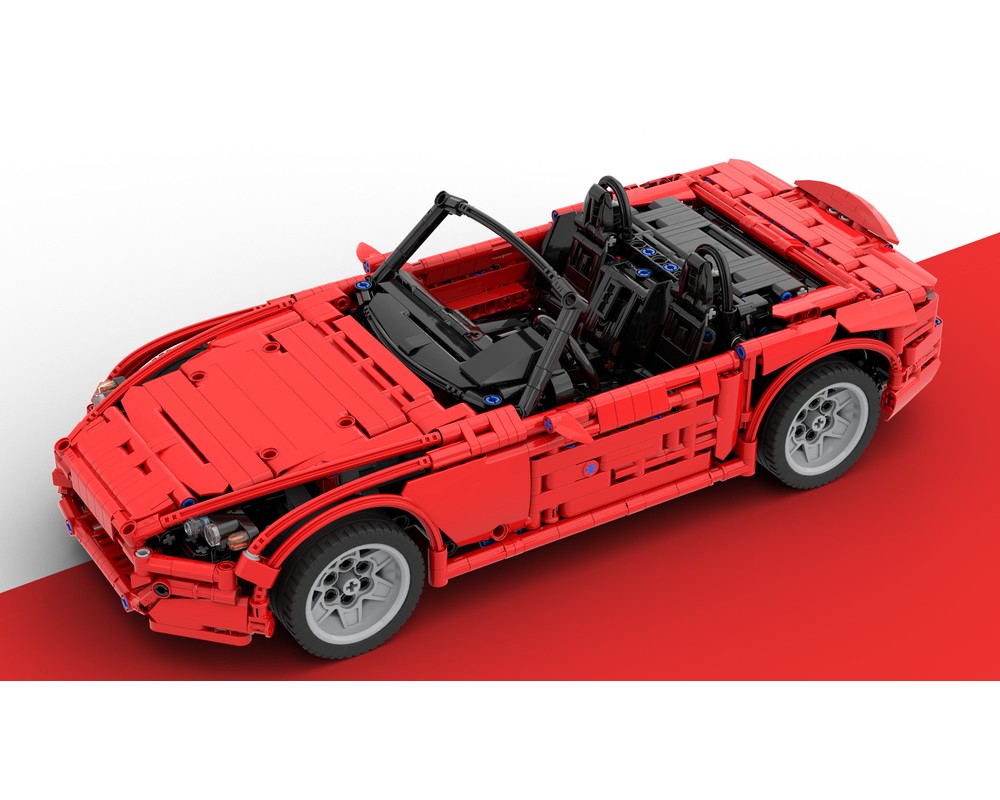 Lego Moc Honda S2000 Red Version By Nico71 Rebrickable Build With