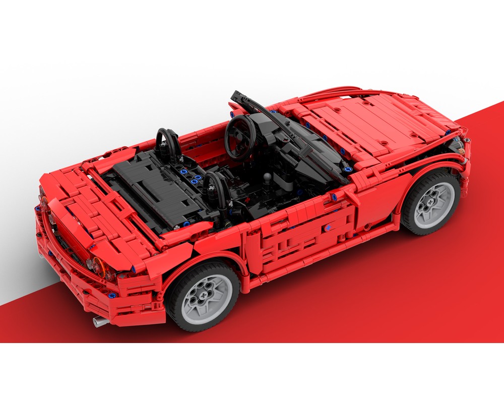Lego Moc Honda S2000 Red Version By Nico71 Rebrickable Build With