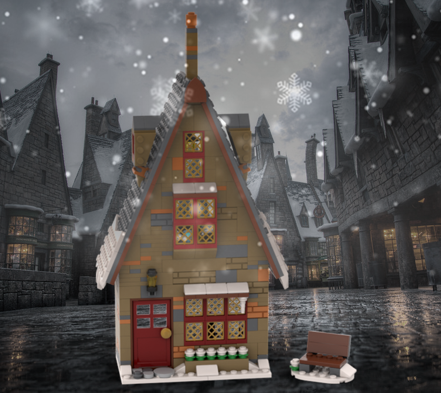 LEGO MOC Hogsmeade Generic House (Writer) by JD Bricks | Rebrickable - Build with LEGO