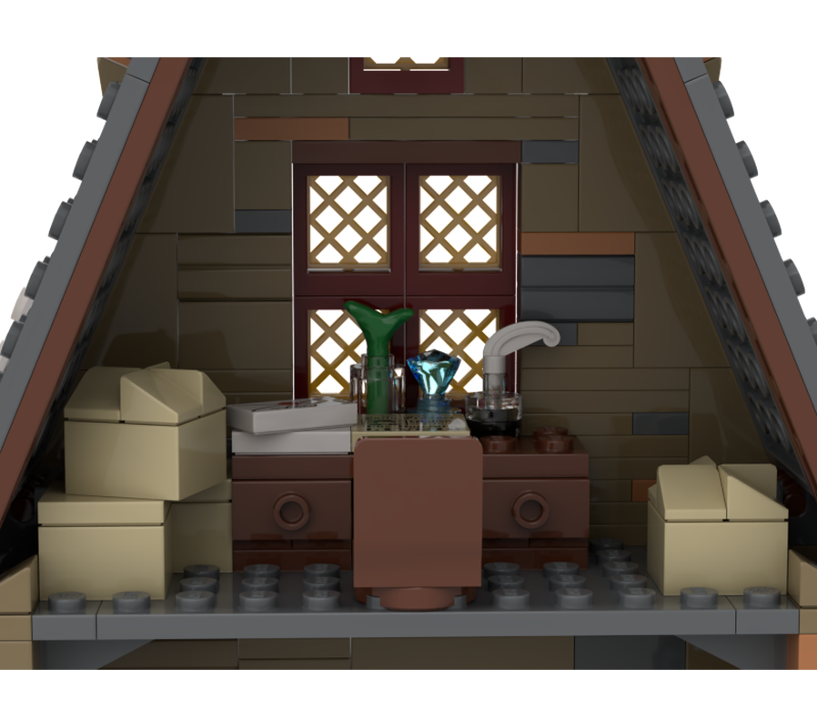 LEGO MOC Hogsmeade Generic House (Writer) by JD Bricks | Rebrickable - Build with LEGO