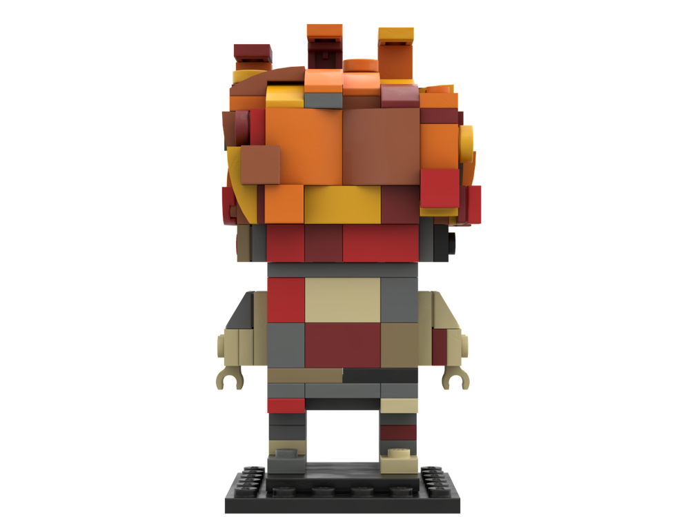 Lego Moc Lego The Last Of Us Tlou Clicker Brickheadz By Insanenoob