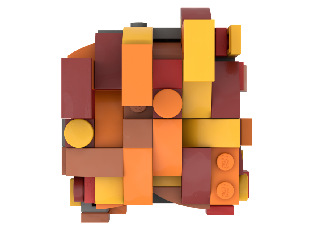 LEGO MOC Lego The Last of Us / TLOU Clicker Brickheadz by InsaneNoob ...