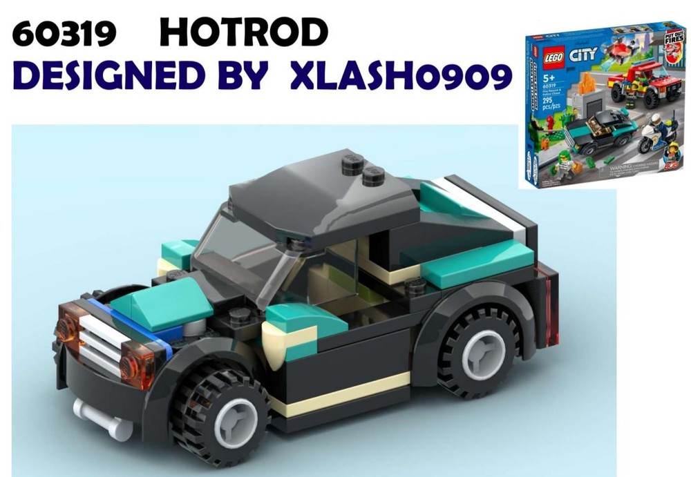 LEGO MOC 60319 HOTROD by xlash0909 | Rebrickable - Build with LEGO
