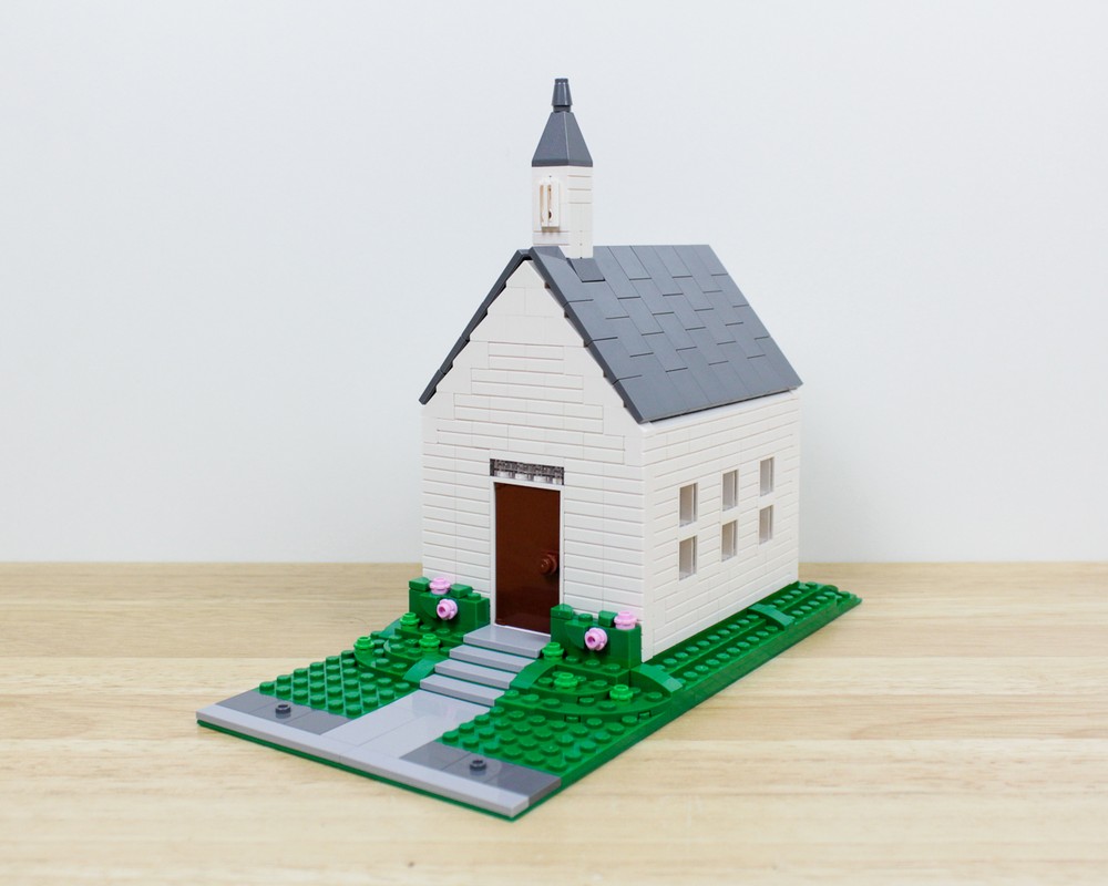 LEGO MOC-122830 Small Chapel by Stonewall Bricks | Rebrickable - Build ...