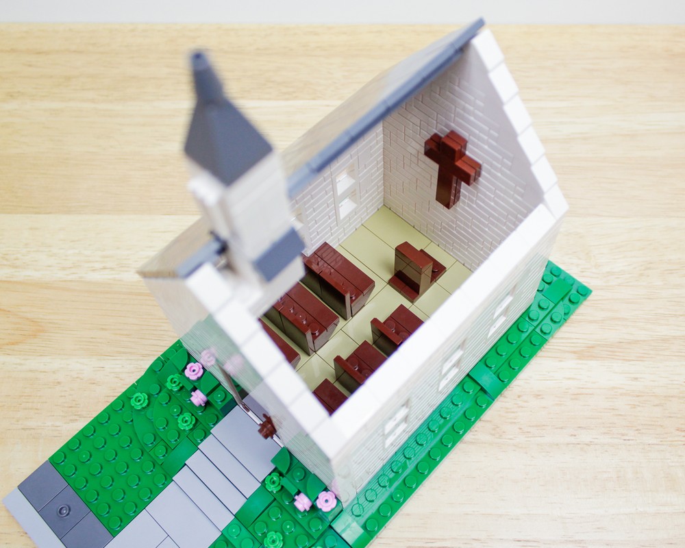 LEGO MOC Small Chapel by Stonewall Bricks | Rebrickable - Build with LEGO
