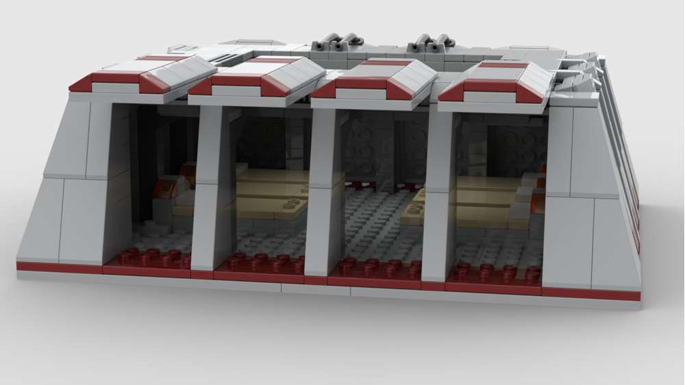 Lego Moc Clone Troop Generatorclone Barracks By Mindbrick