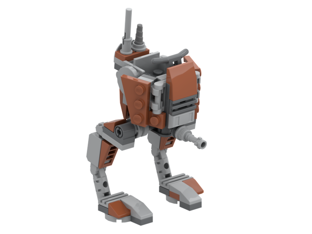 LEGO MOC Clone's AT-ST (minifigure scale) by Luckas_studs | Rebrickable ...