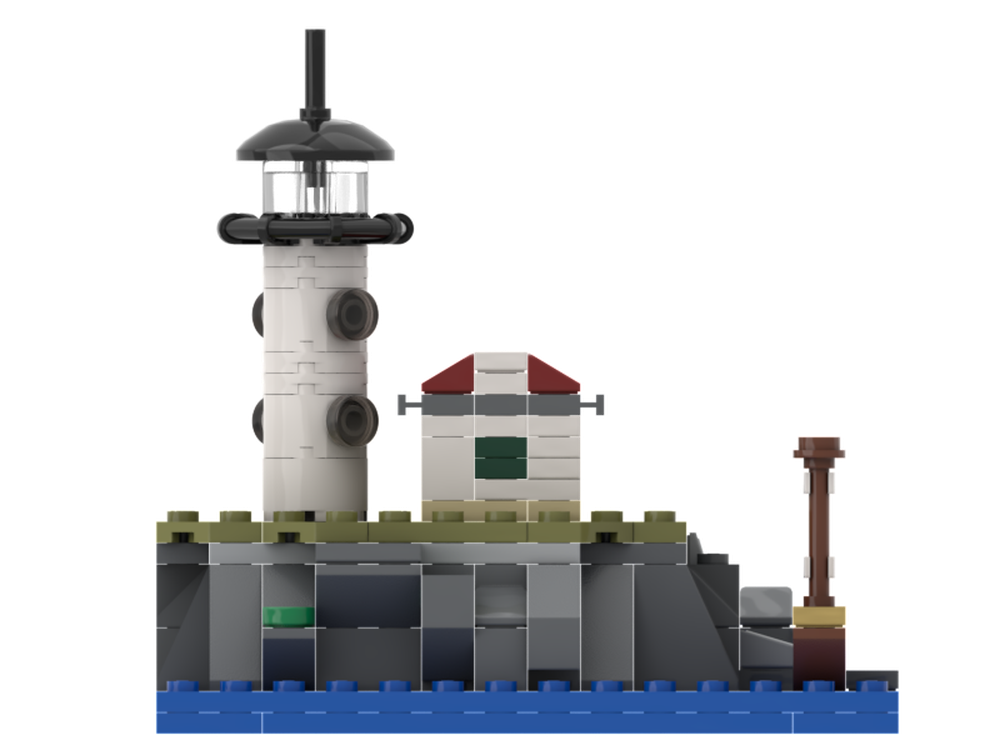 Lego Moc Lighthouse By Argatu Ioan Rebrickable Build With Lego