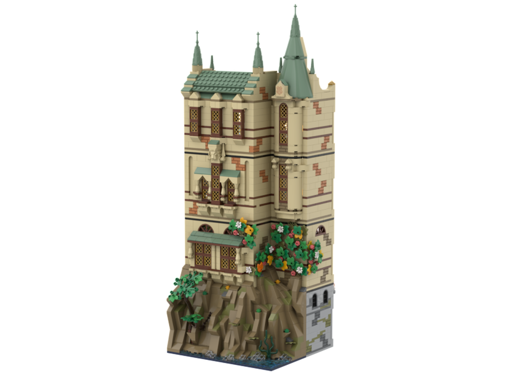 LEGO MOC-122859 2/4 Hufflepuf* Common Room by Fancy Bricks ...