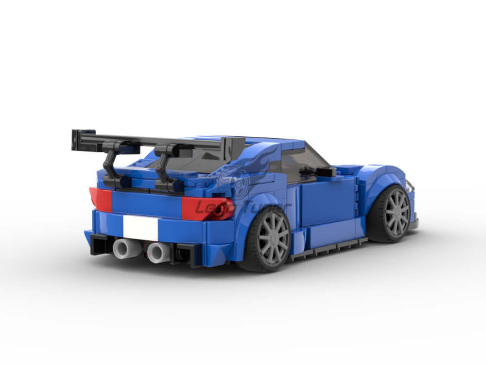 Lego Moc Subaru Brz Sti By Theboostedbrick Rebrickable Build With Lego
