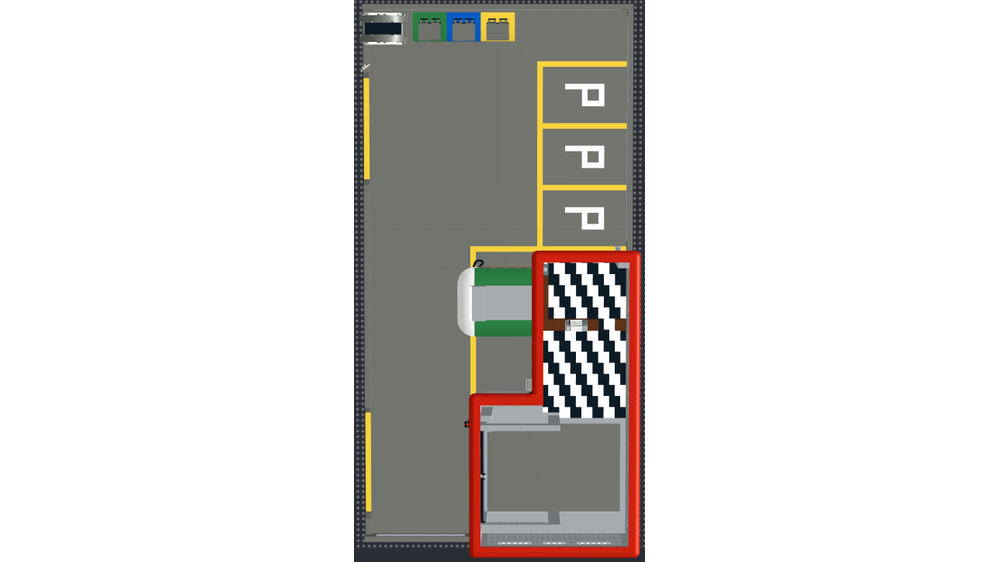 LEGO MOC Octan gas station by Il_Buta | Rebrickable - Build with LEGO