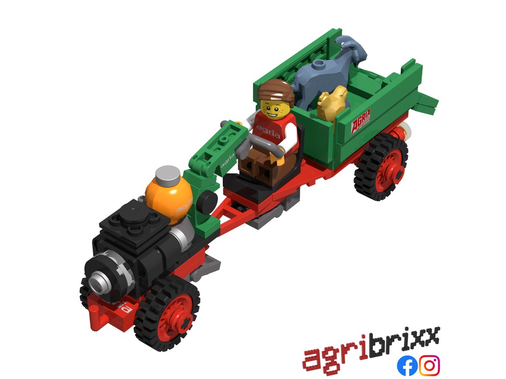 LEGO MOC agria 1700 with trailer by agribrixx | Rebrickable - Build ...