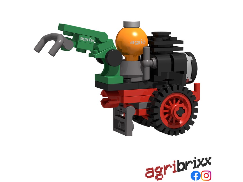 LEGO MOC-122888 agria 1700 with trailer by agribrixx | Rebrickable ...