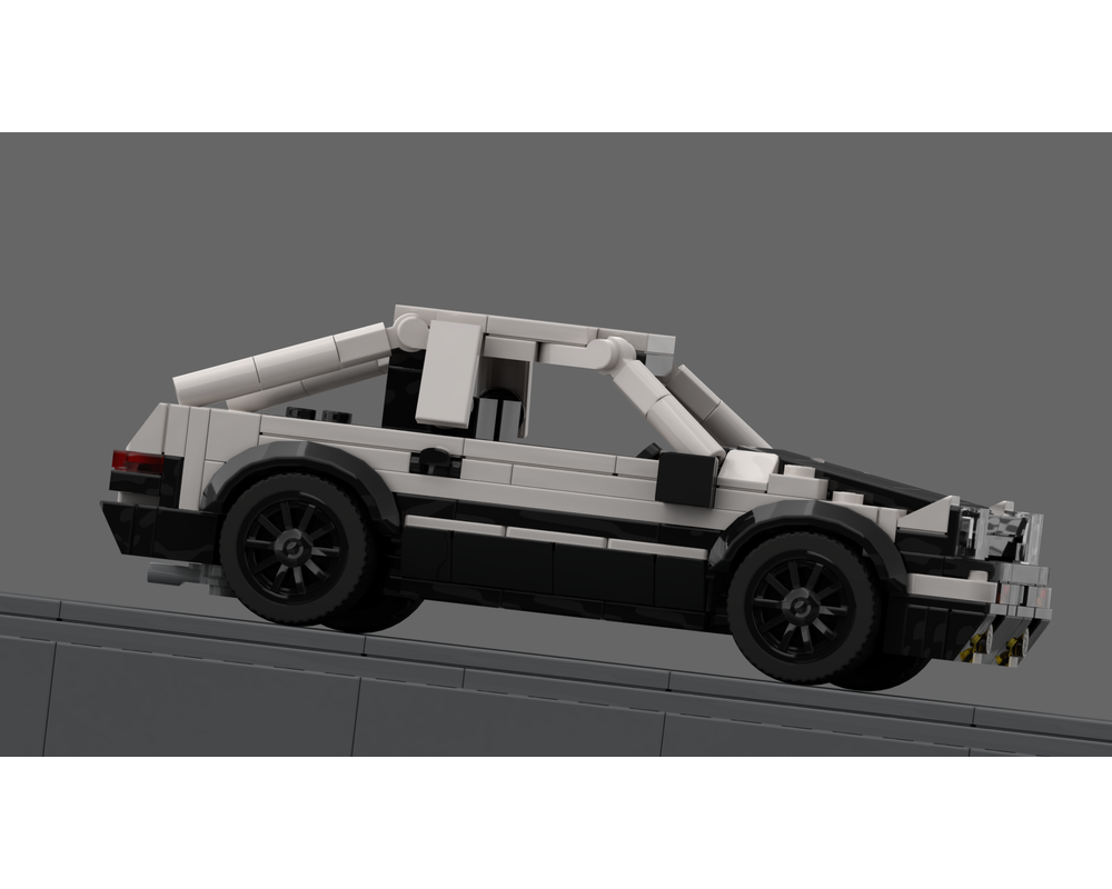 LEGO MOC INITIAL D AE86 by FritesAuFour | Rebrickable - Build with LEGO