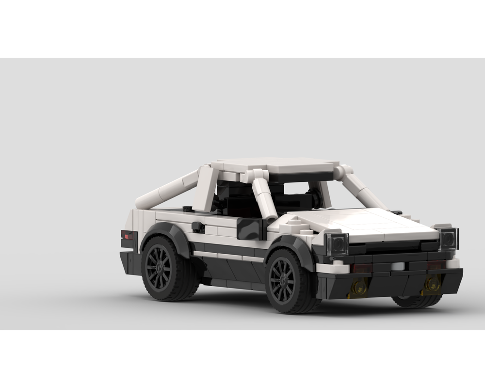 LEGO MOC INITIAL D AE86 by FritesAuFour | Rebrickable - Build with LEGO