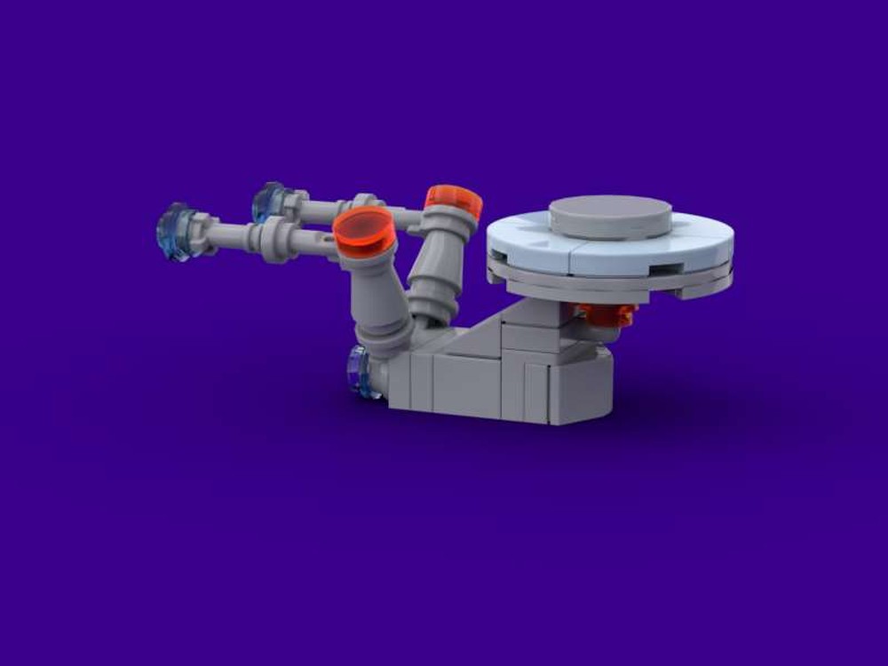 LEGO MOC Mini Enterprise by InterstellarPenguin | Rebrickable - Build ...