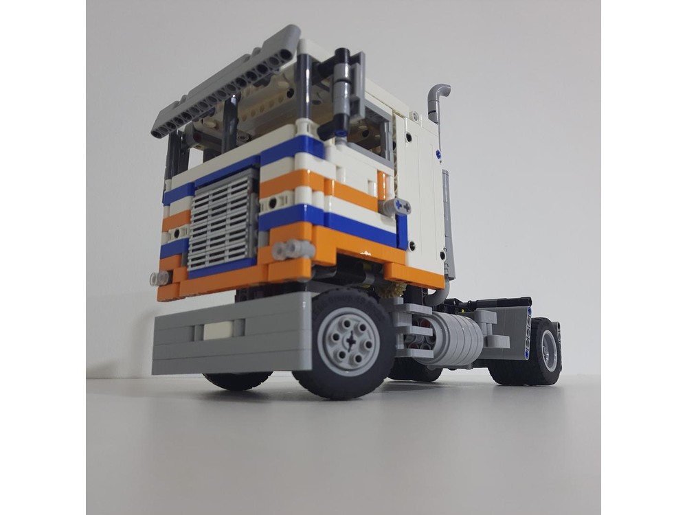 Lego Moc 42128 Freightliner Flb B Model By Oficinadelegodoandré