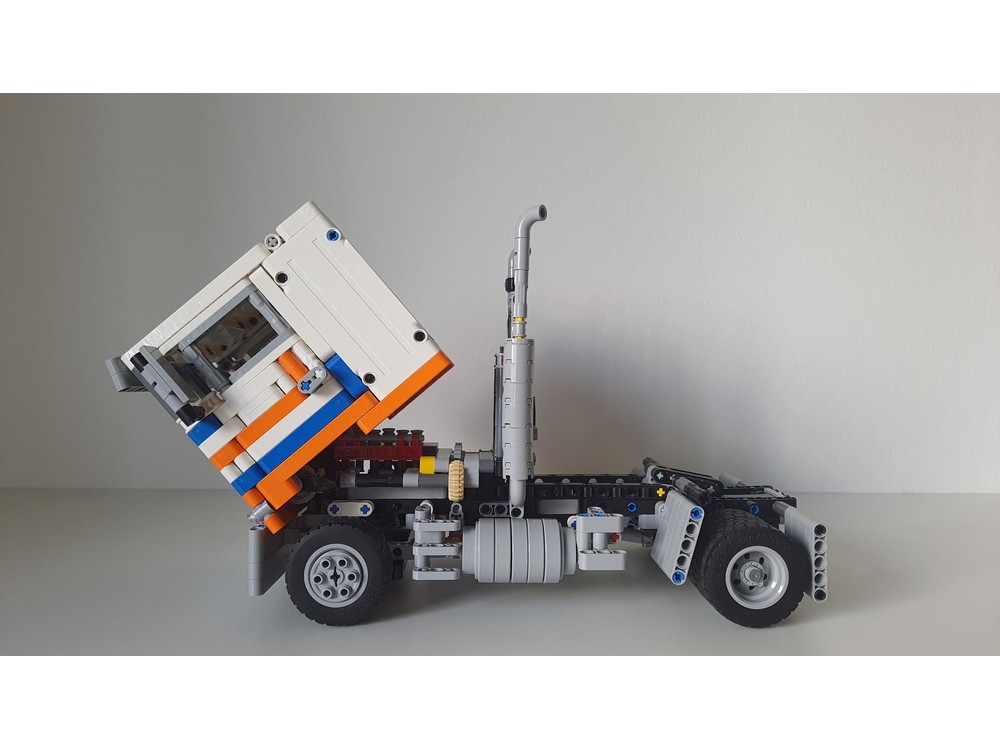 Lego Moc 42128 Freightliner Flb B Model By Oficinadelegodoandré