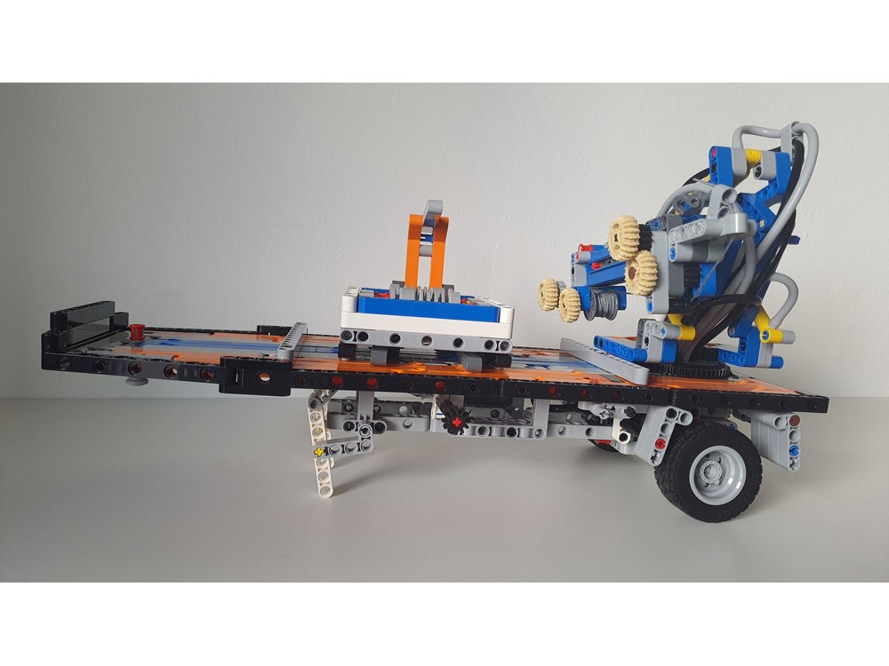 Lego Moc 42128 Freightliner Flb B Model By Oficinadelegodoandré